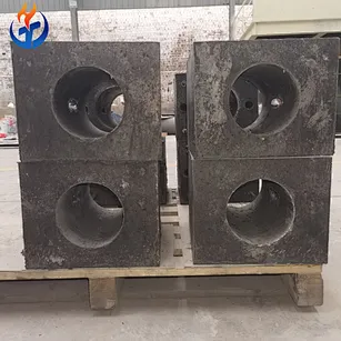 Customized burner bricks for kilns
